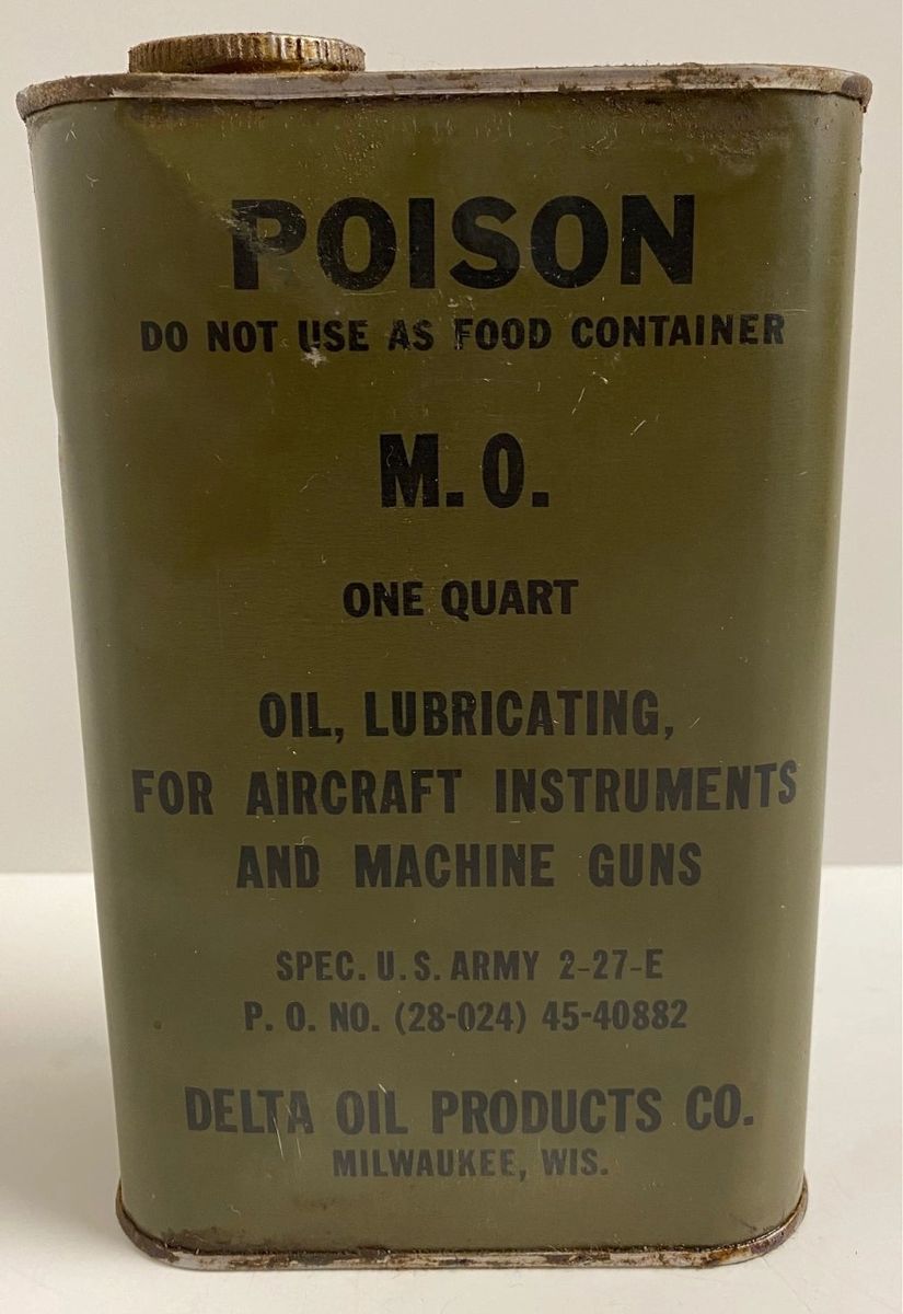 Vintage GI Instrument / Lubricating Oil -- Circa 1948