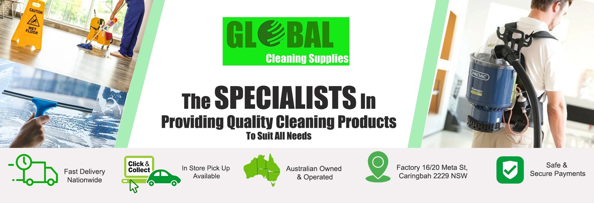 Global Cleaning Supplies in Sydney, New South Wales