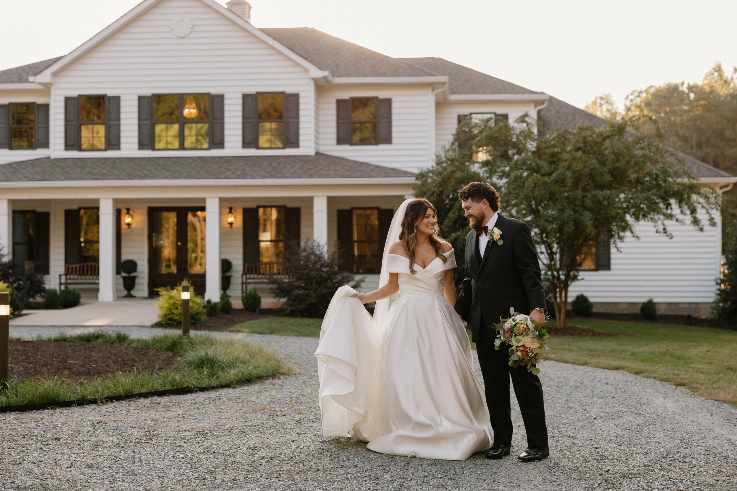 Antebellum Wedding The Meeter Wedding — Burchett Photography