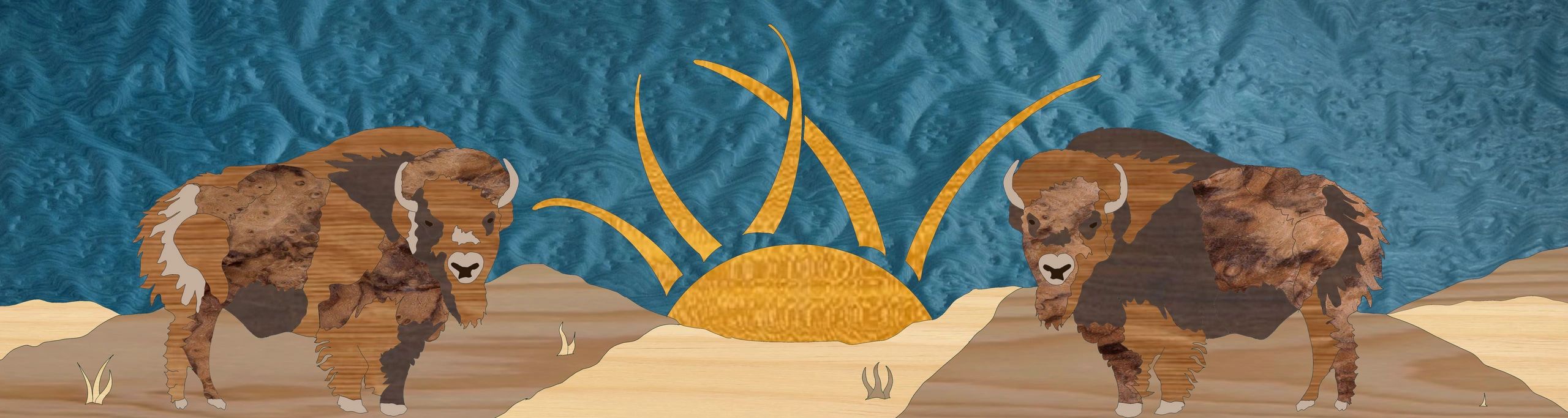 Gregg Standridge Art - Art, Van Gogh, Wood Marquetry Inlay Art, Art