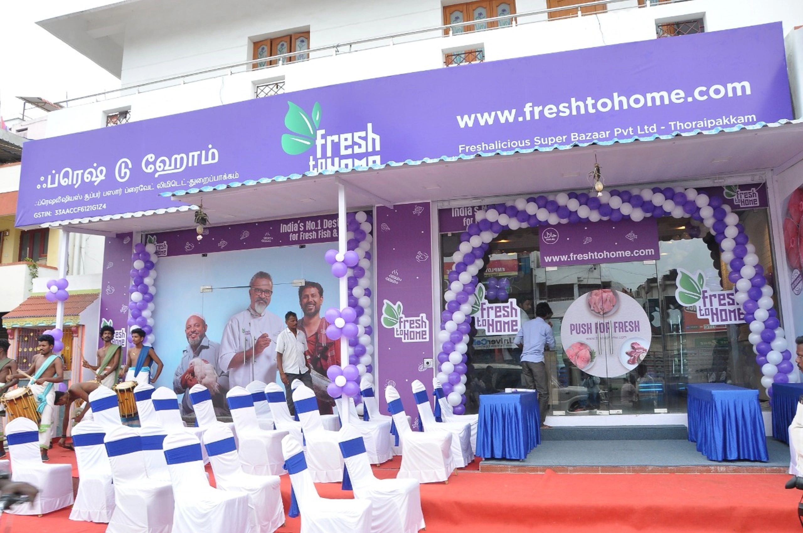 FRESHTOHOME LAUNCHES THREE EXPERIENCE STORES IN CHENNAI