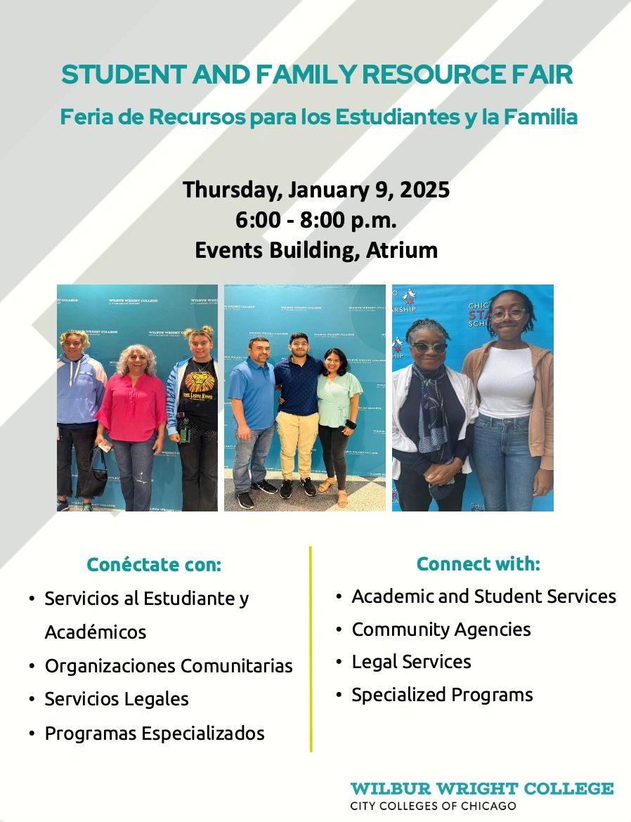 Wright College Student & Family Resource Fair