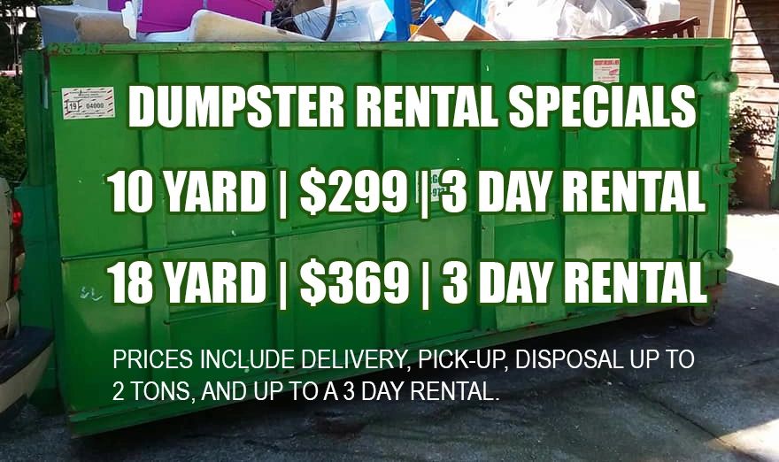 JunkGone.com Dumpster Rental Atlanta Junk Removal