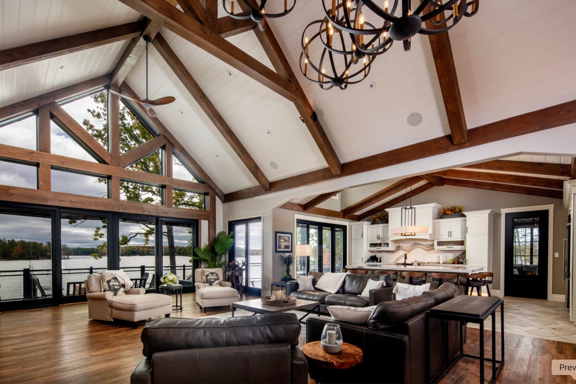 Wooden Dream Homes by Michigan Timber Frame Builders