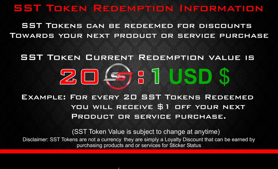 Sticker Status Token | Sticker Status