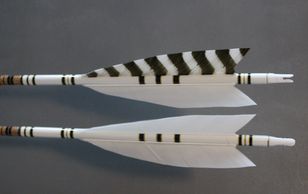 Custom Traditional Arrows - All Wood Arrows