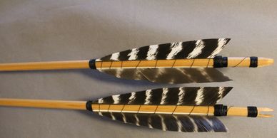 Custom Traditional Arrows - All Wood Arrows
