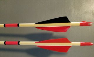 Custom Traditional Arrows - All Wood Arrows