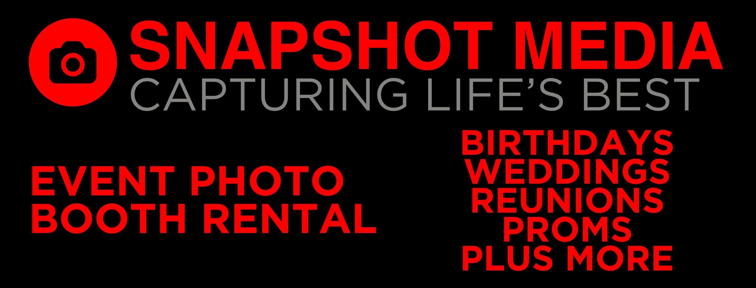 Photo Booth Rental for Events in Mississippi | Snapshot Media