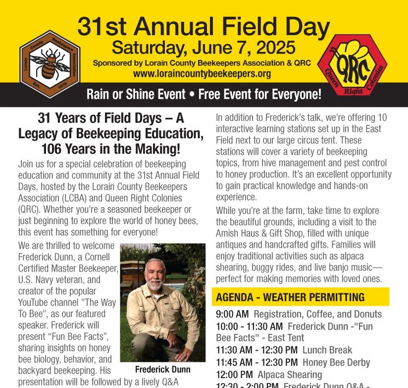 31st Annual Field Day