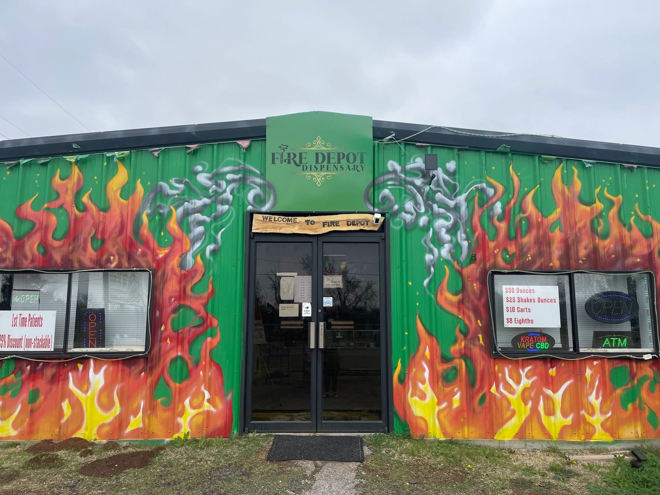 First Time Patients 25% Off Entire Purchase - Fire Depot Dispensary