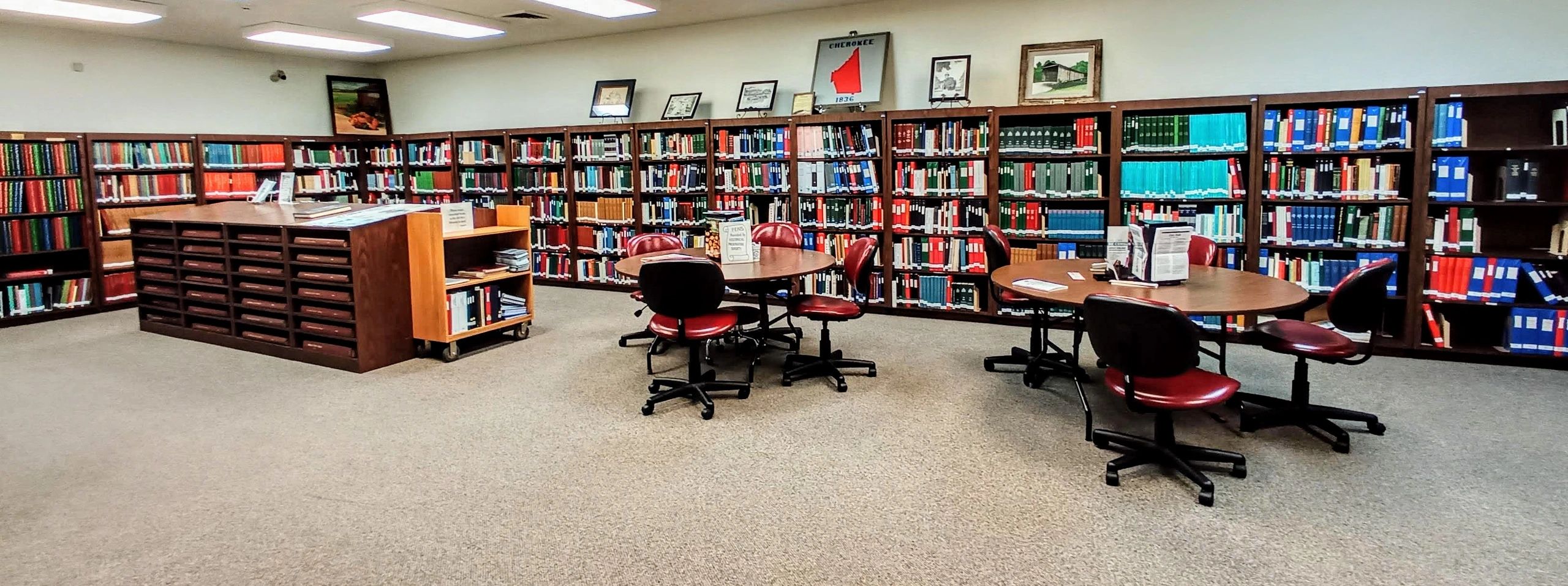 Cherokee County Public Library in Centre, Alabama