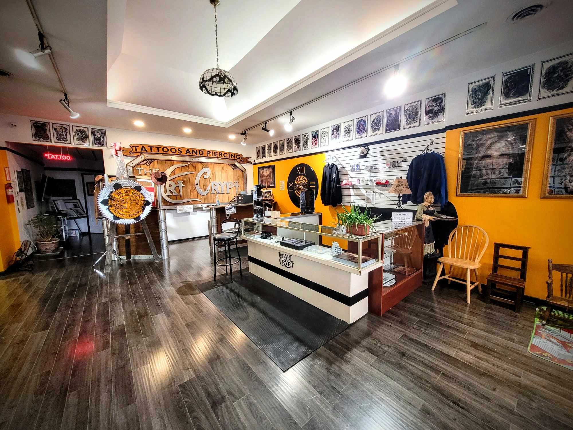 The Art Crypt Tattoos and Piercing