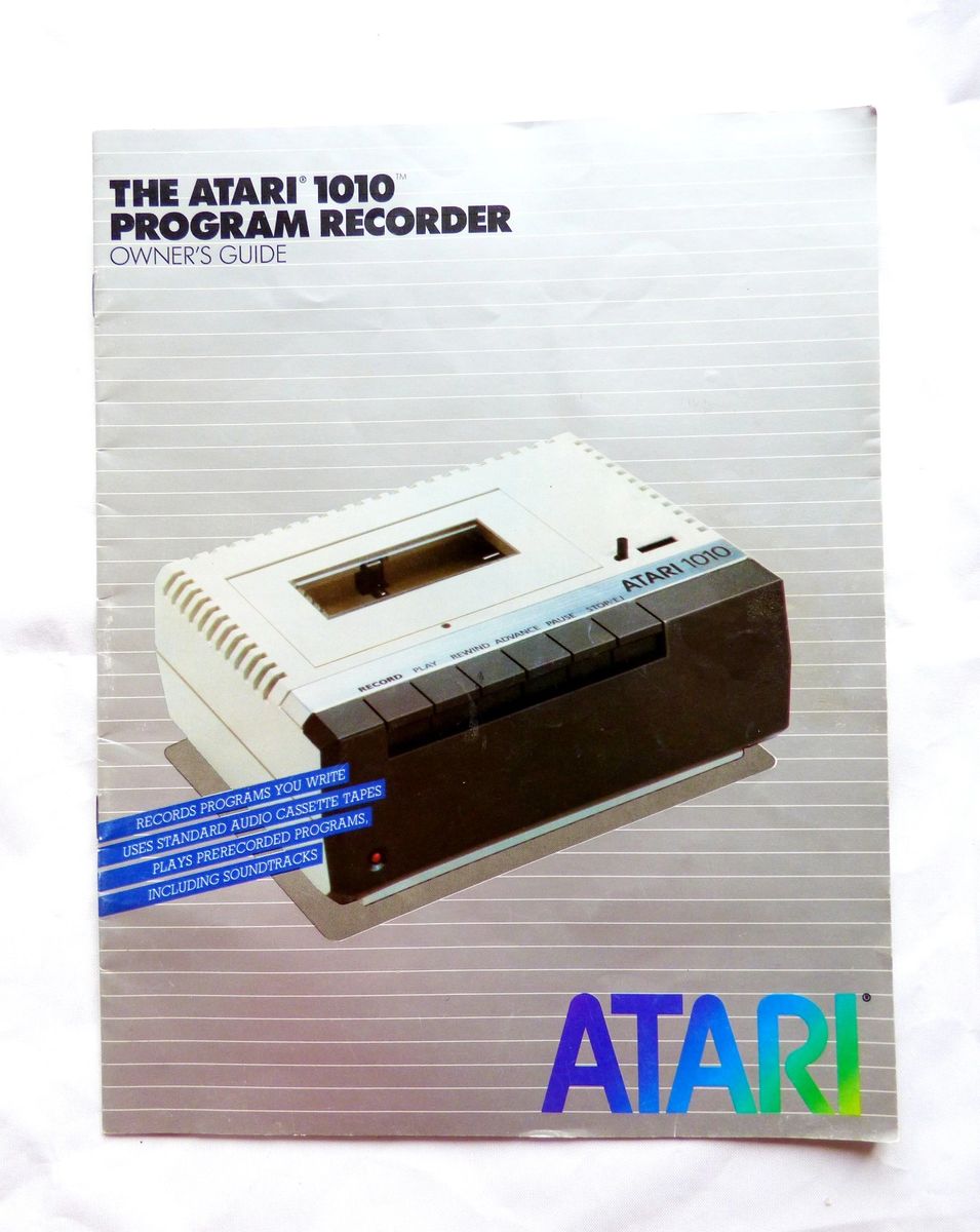 Atari 1010 owners guide
