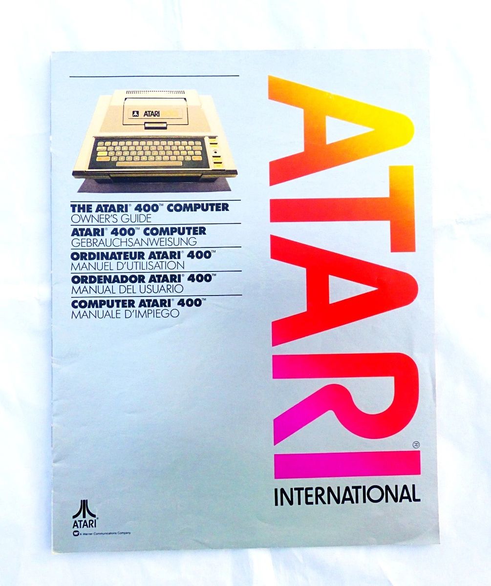 Atari 400 Owners guide