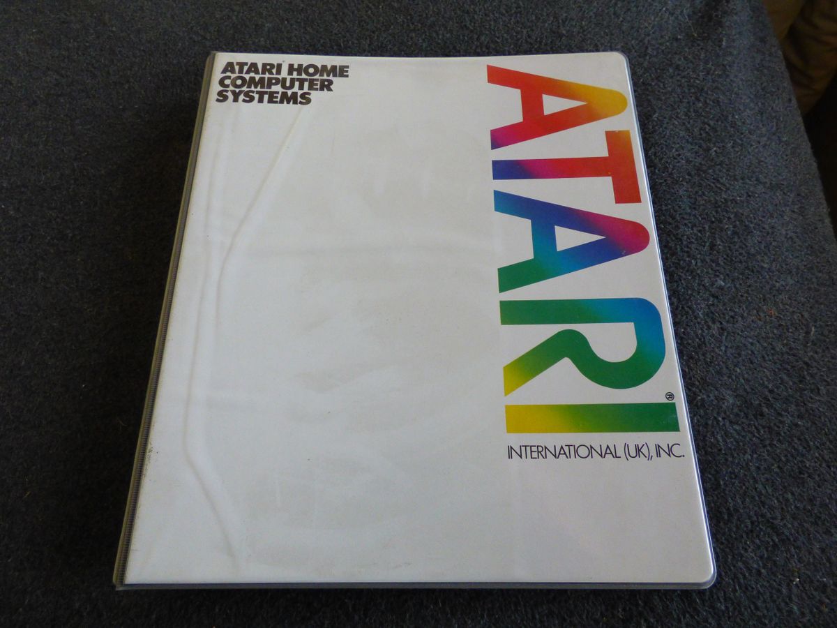 Atari books manuals