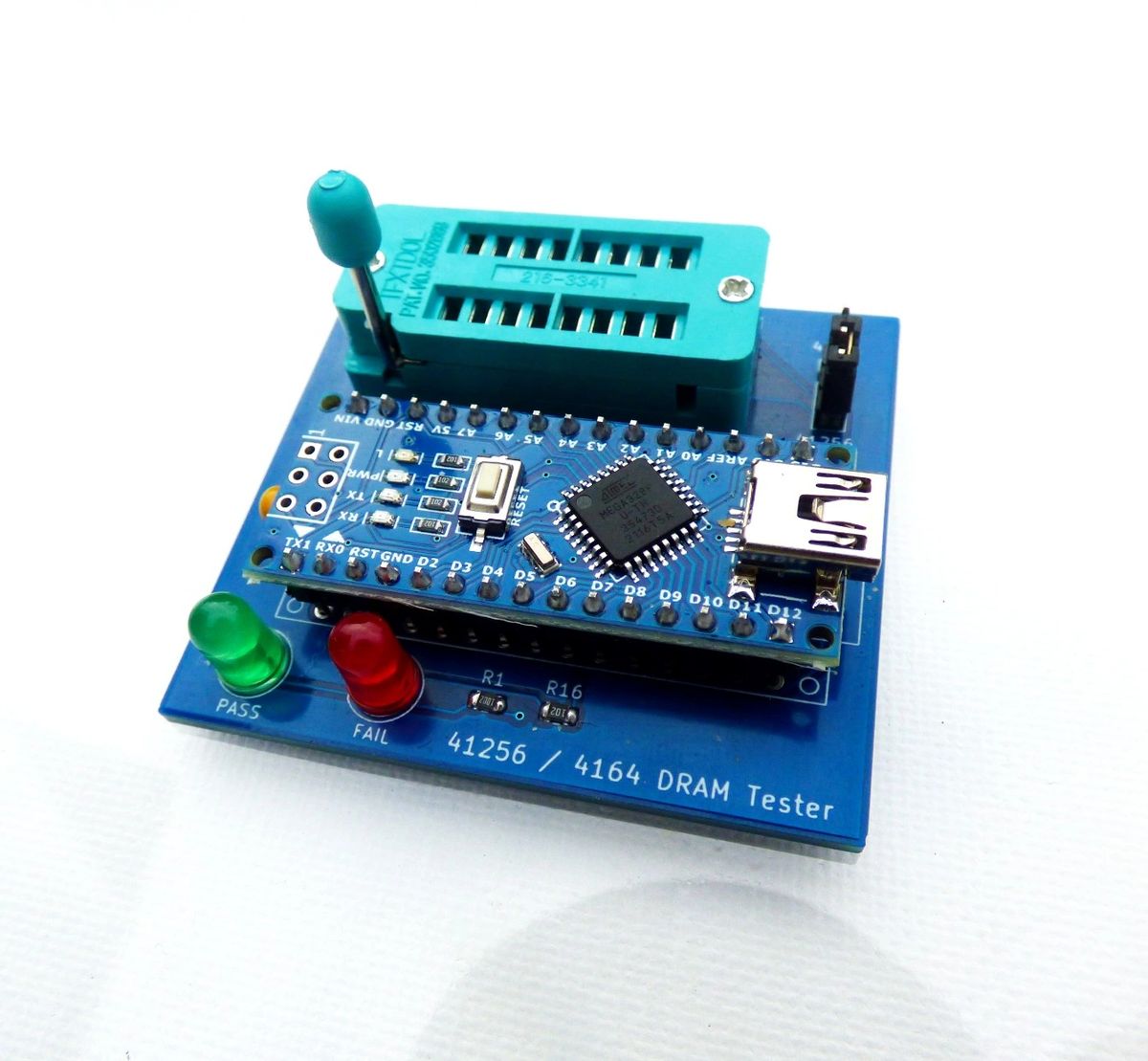 DRAM 4164 & 41256 Tester