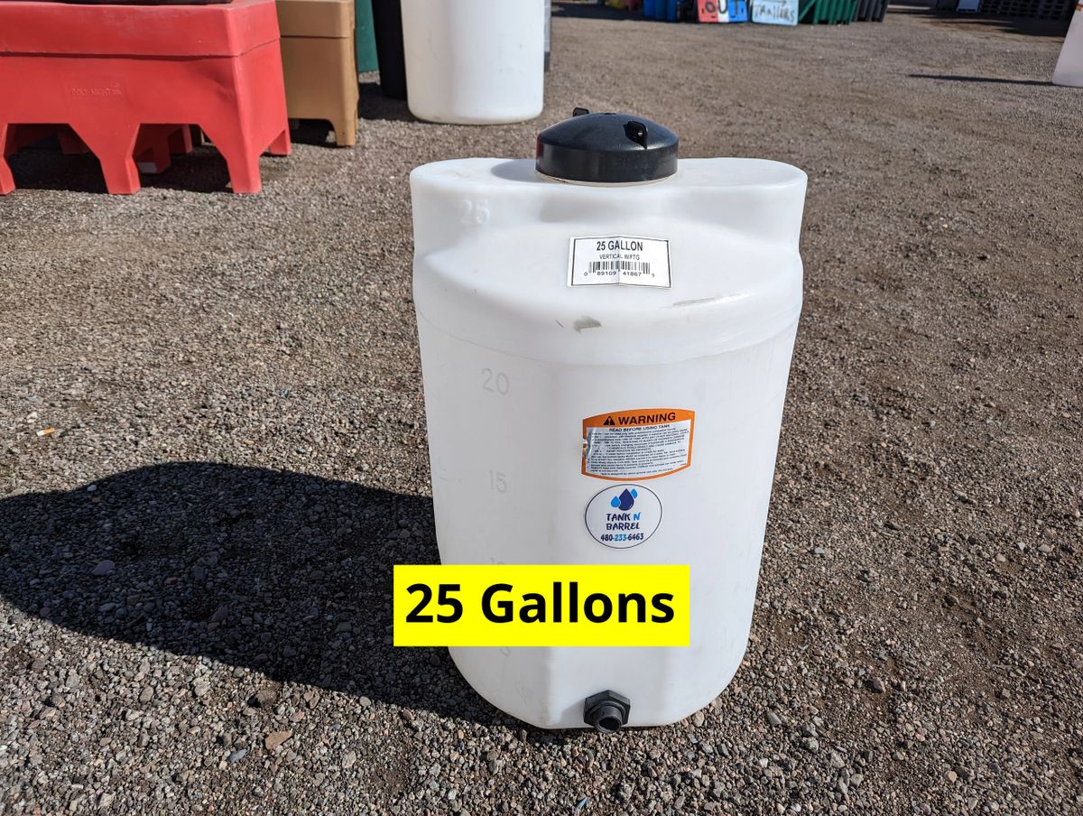 Norwesco 25 Gallon Water Storage Tank (Pick Up Only)*