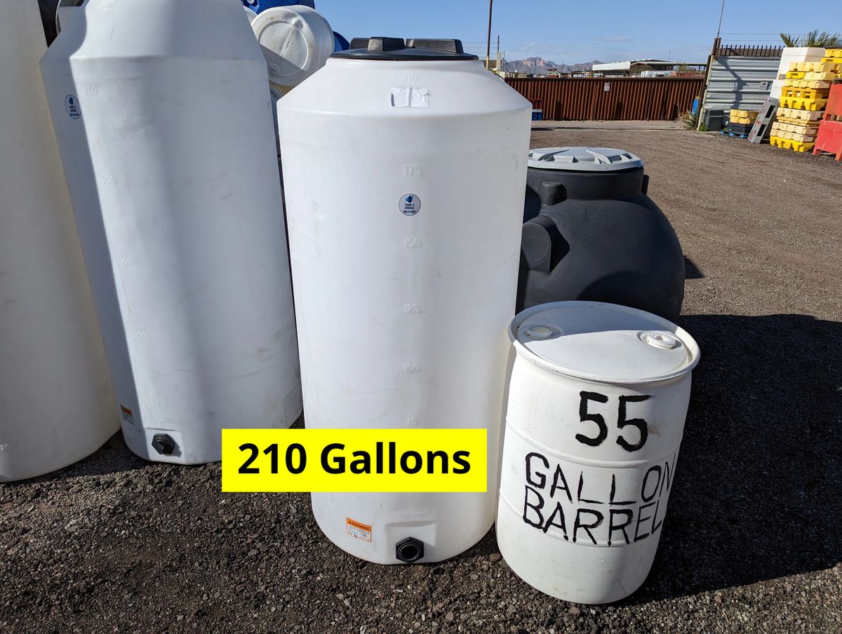 Norwesco 210 Gallon Water Storage Tank (Pick Up Only)*