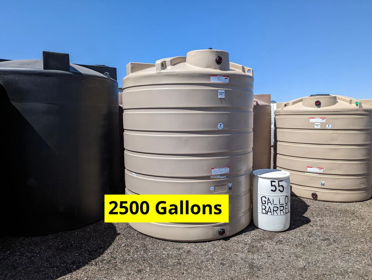 Enduraplas 2500 Gallon Water Storage Tank (Pick Up Only)*