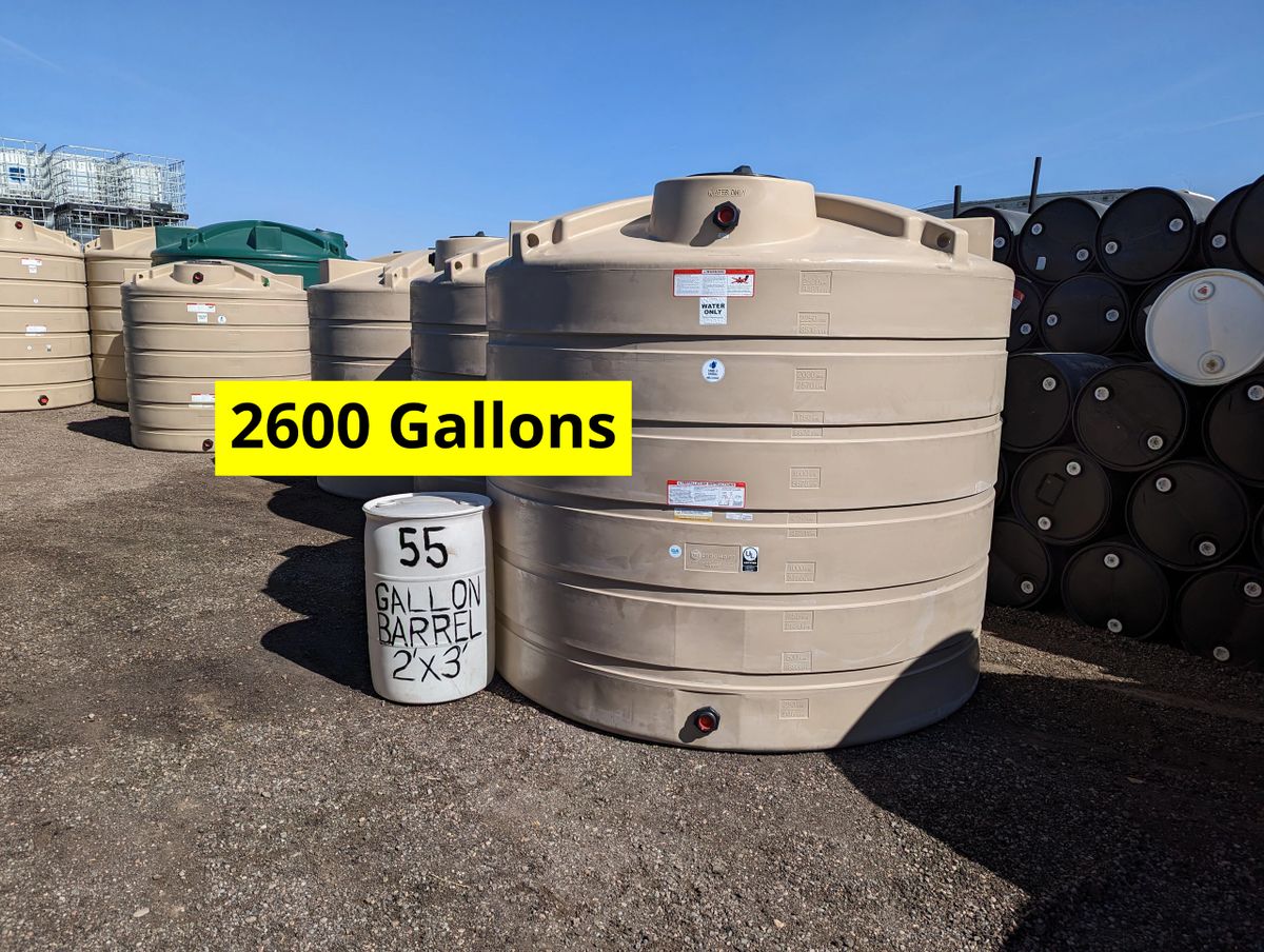 Enduraplas 2600 Gallon Water Storage Tank (Pick Up Only)*