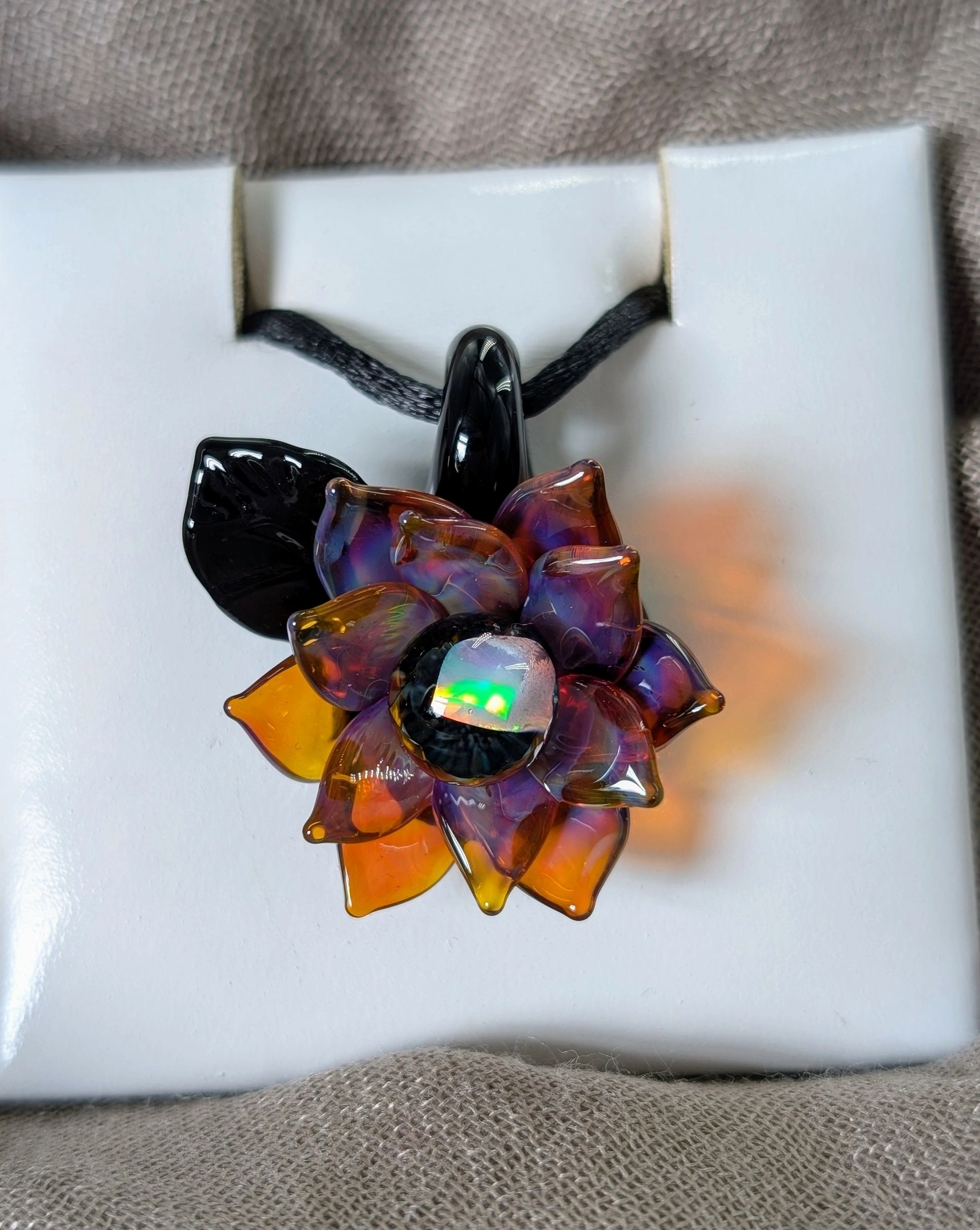 Glass Robin - Glass Jewelry, Earrings, Necklace