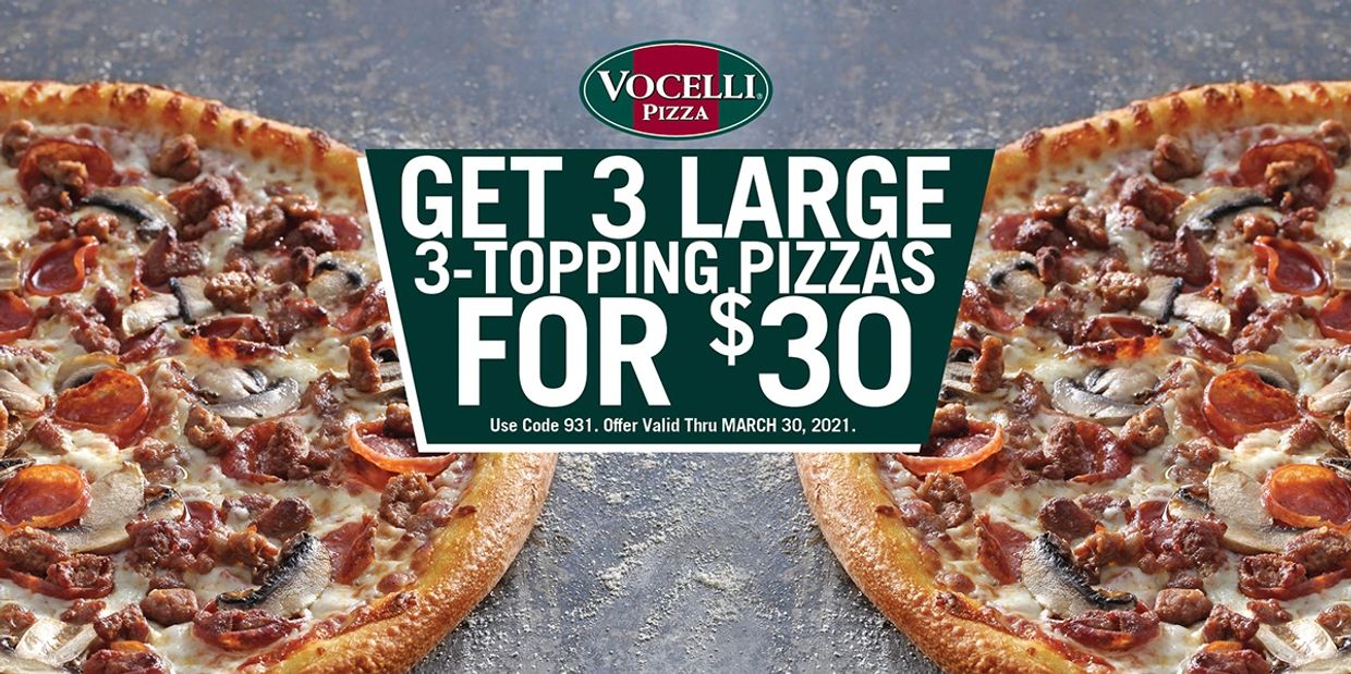 OFFERS | Vocelli Pizza Fredericksburg