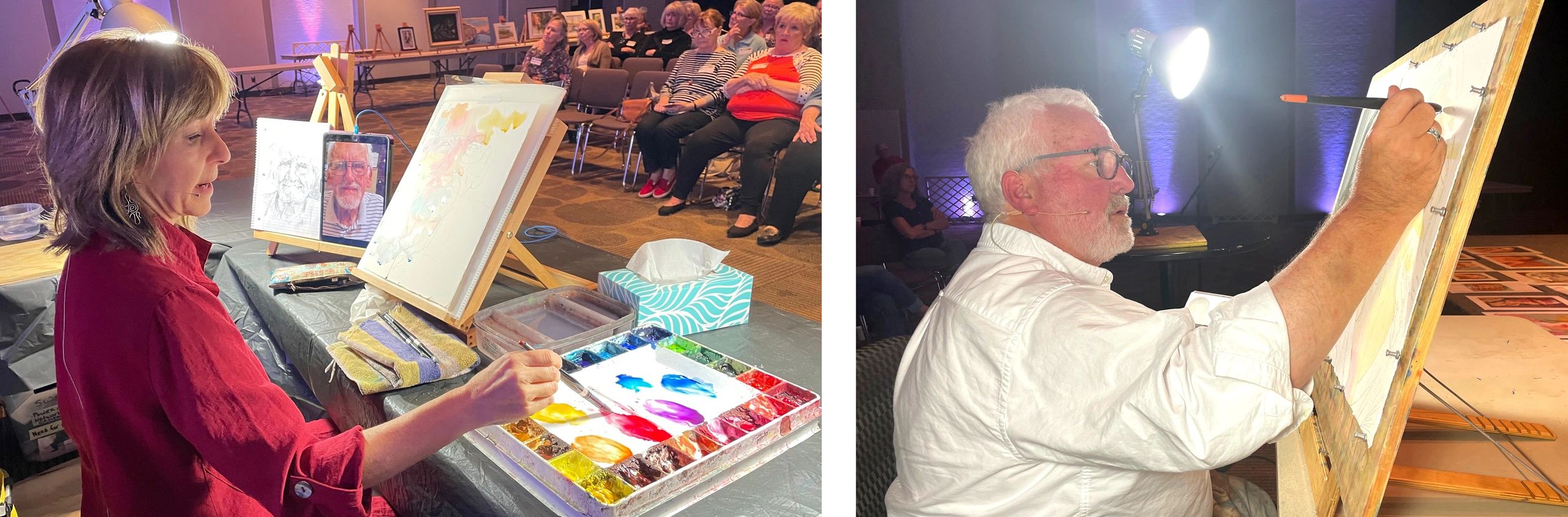 A Tale of Two Artists: Ted Nuttall and Alicia Farris