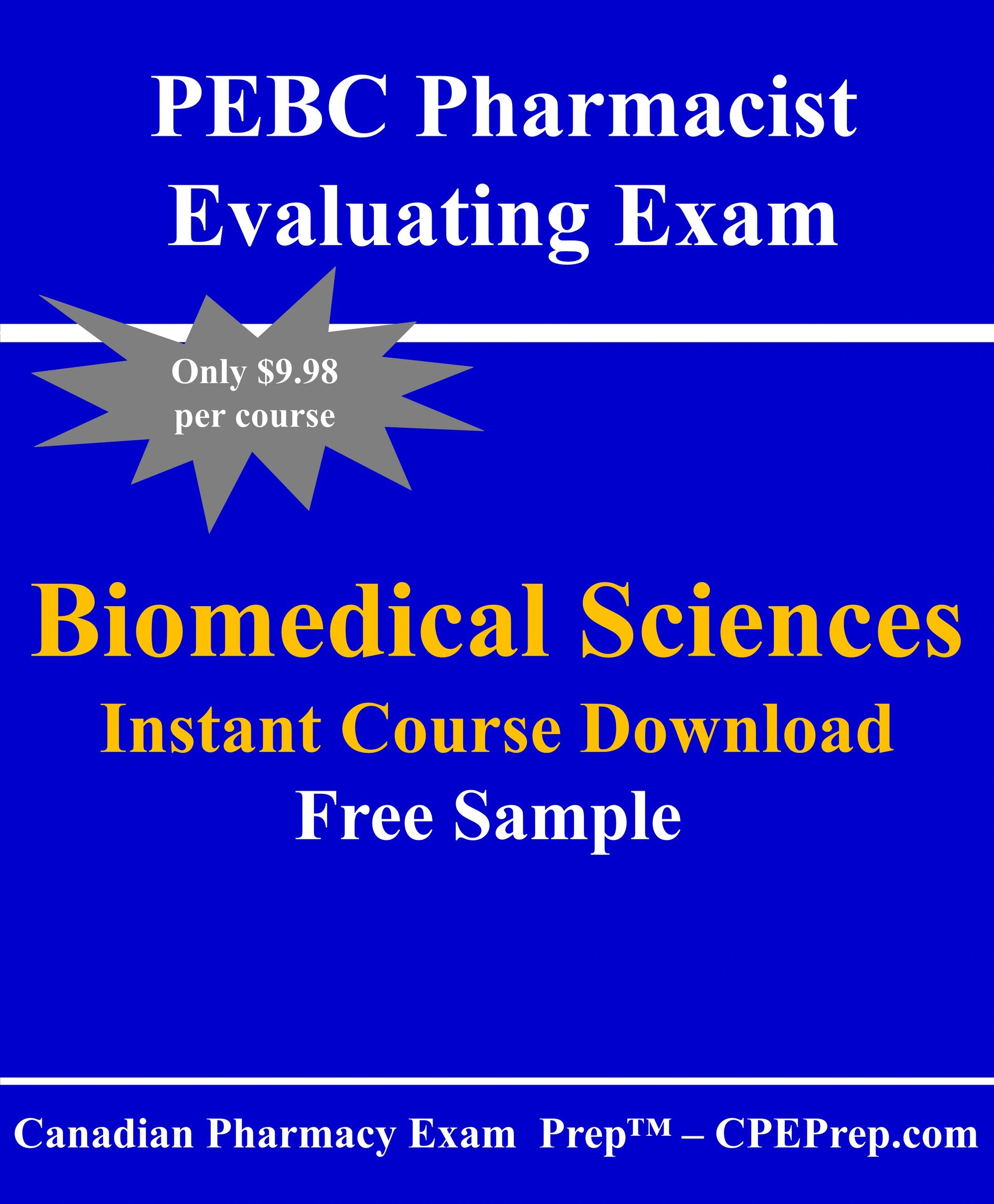 What is PEBC Evaluating Exam?