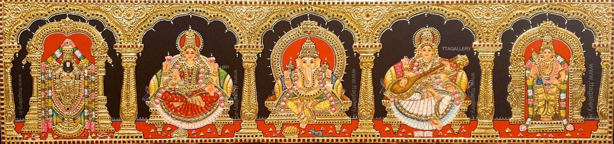 Pooja Painting Tanjore Painting