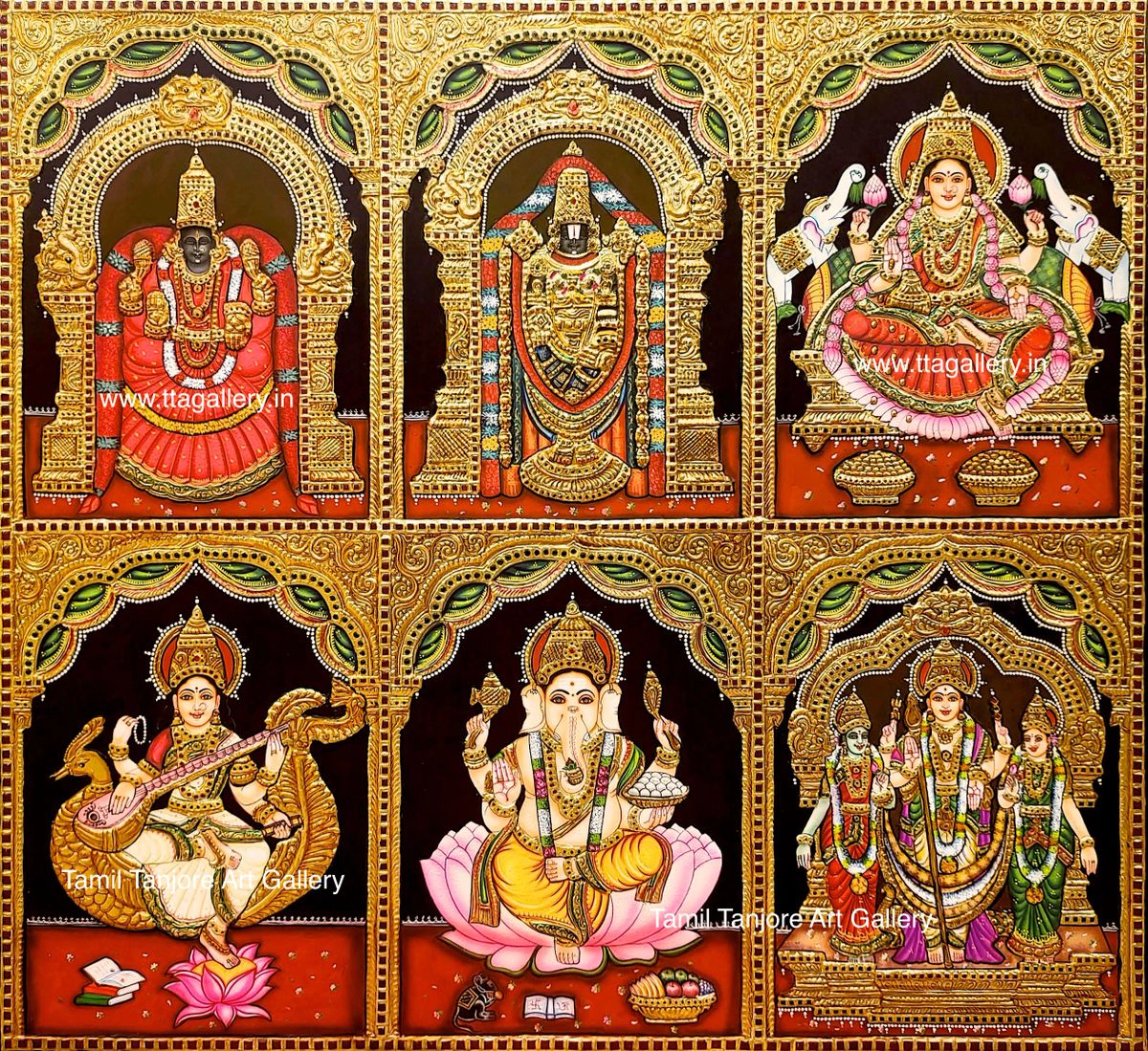 Pooja Painting Tanjore Painting