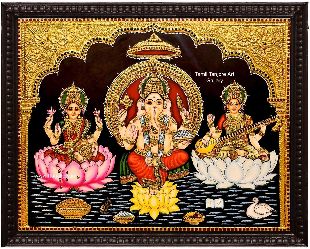 Pooja Painting Traditional Tanjore Painting