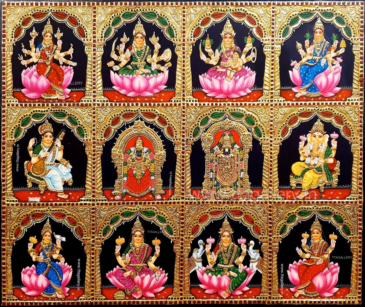 Pooja Painting Tanjore Painting
