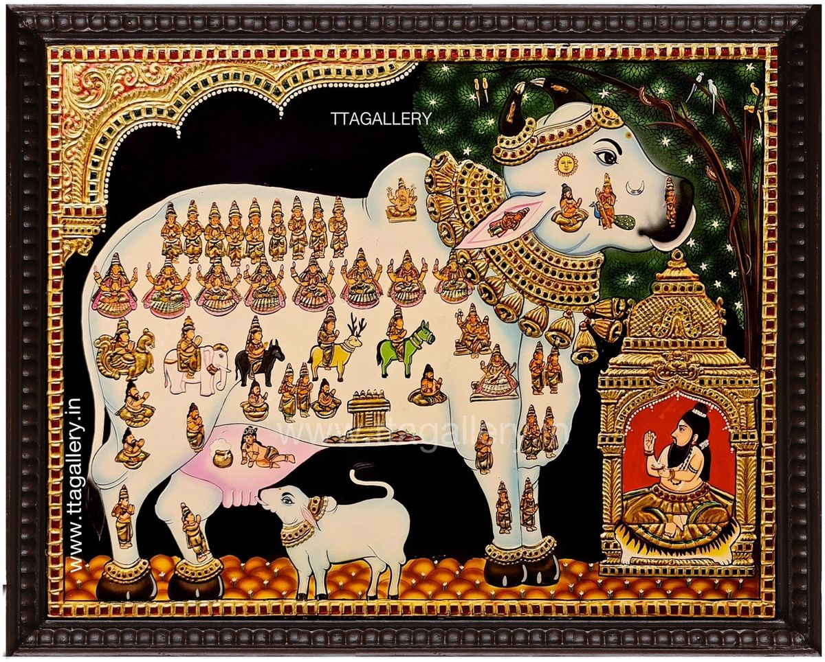 Komadha Traditional Tanjore Painting