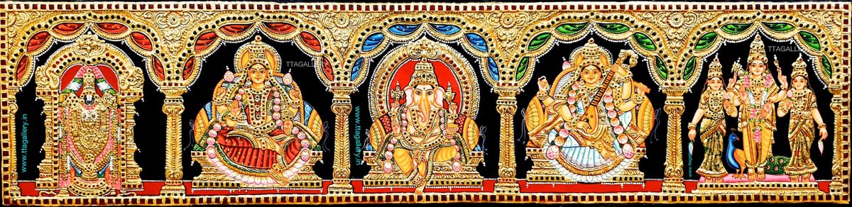 Pooja Painting Tanjore Painting