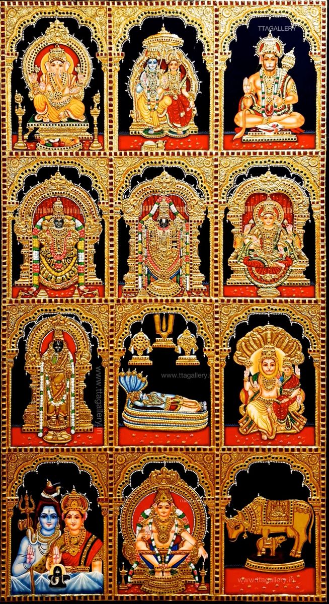 Pooja Painting Tanjore Painting