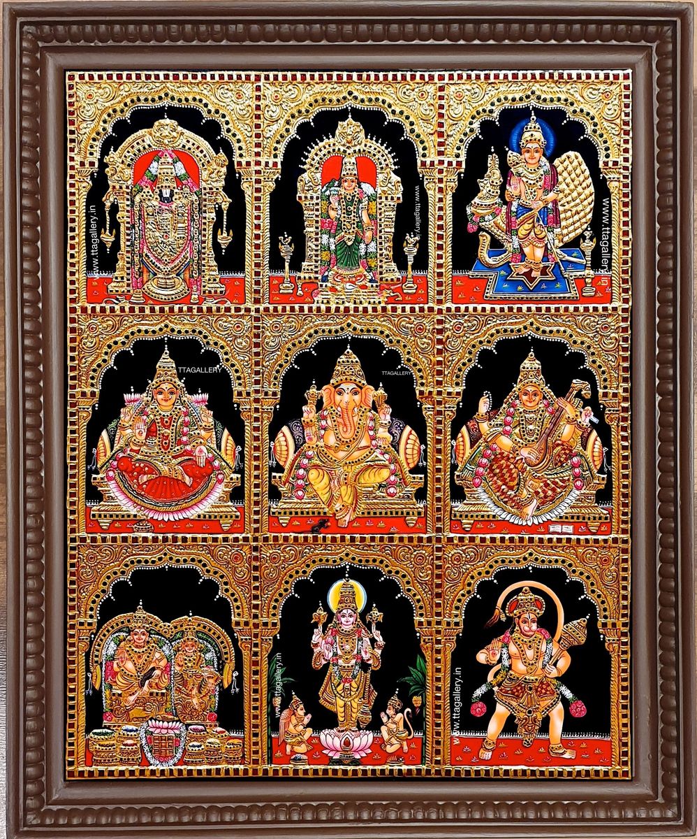 Pooja Painting Tanjore Painting