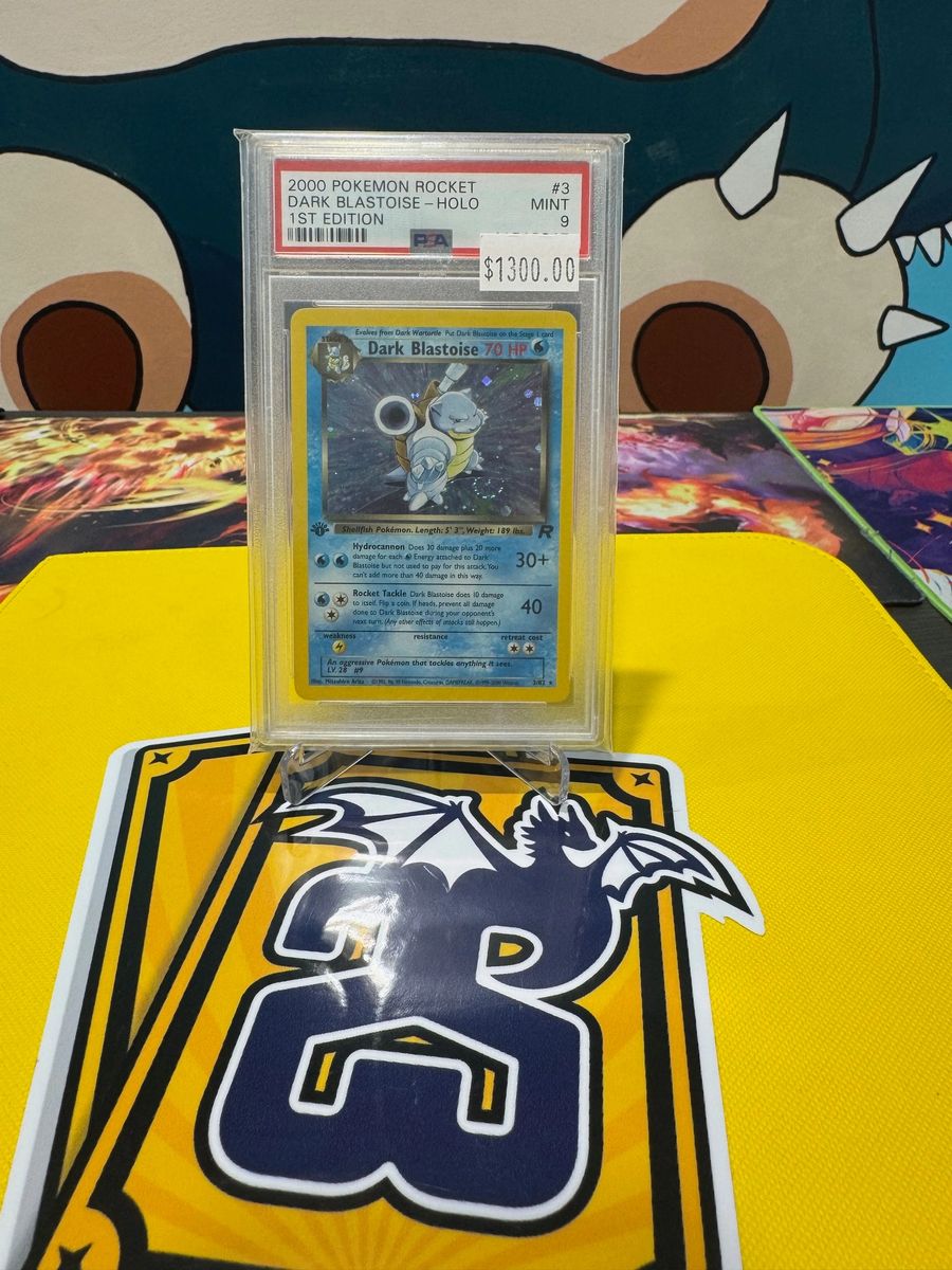 PSA9 1st Edition Dark Blastoise Team Rocket