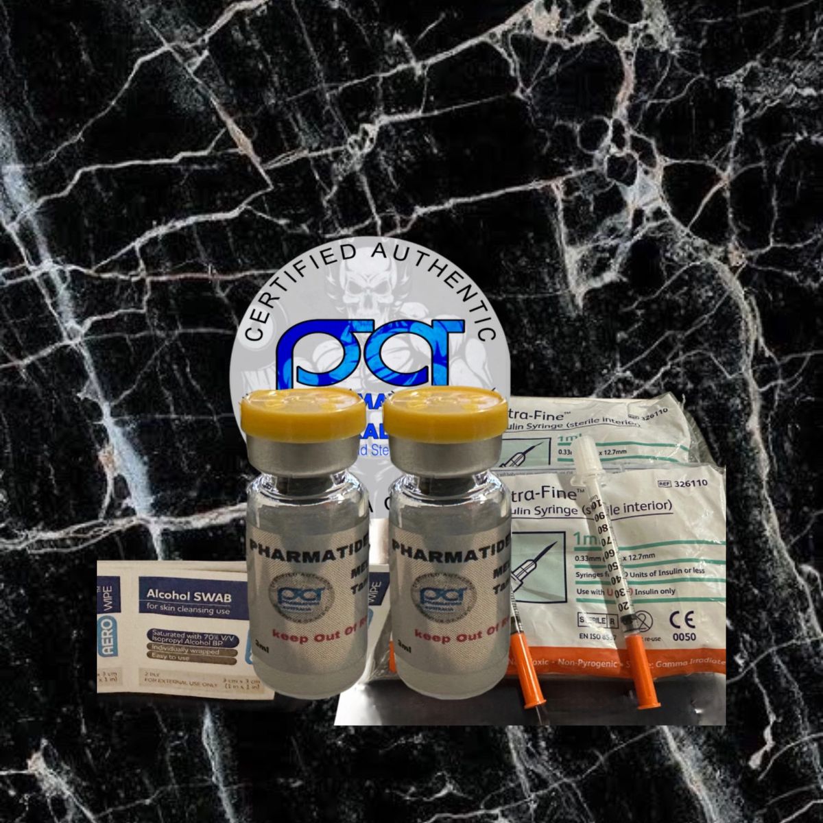 Premium melanotan 2 2 vial injection kit