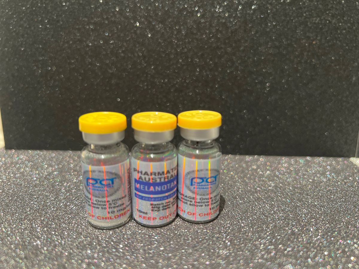 Premium pharmatides tanning serum 3 Vial Injection kit