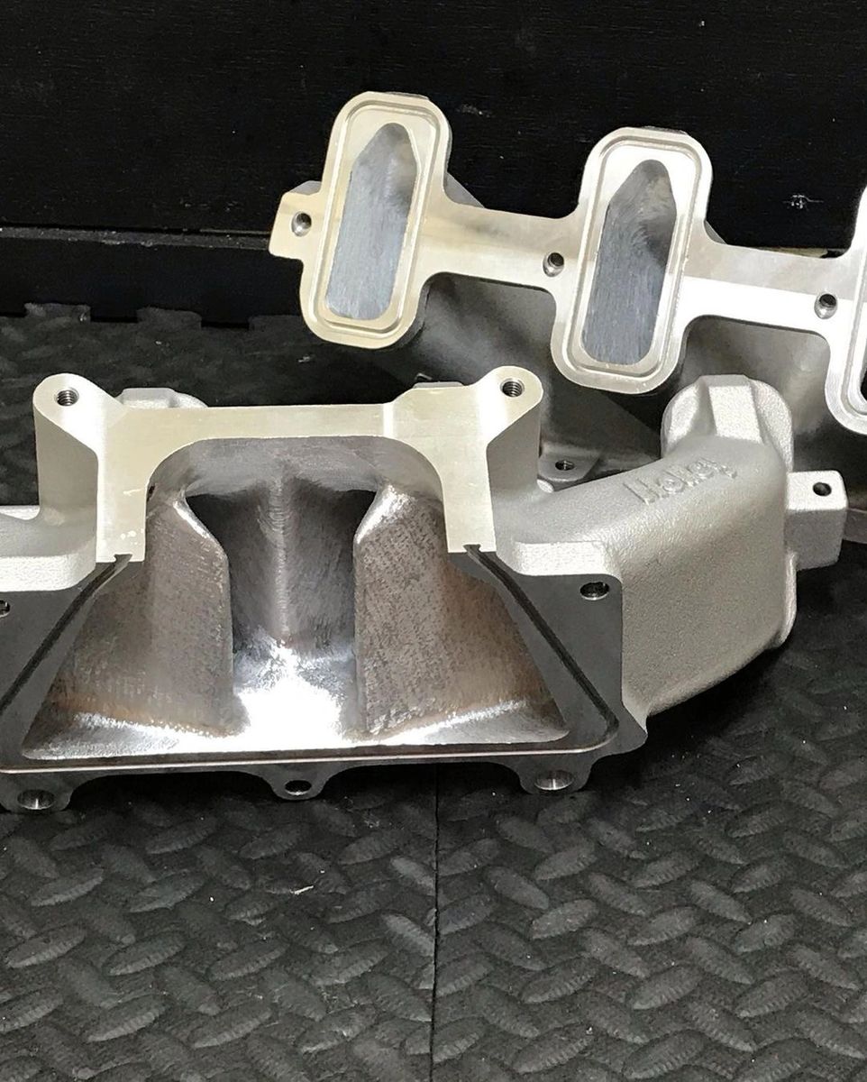 Carb/Aluminum Intake Manifold Porting
