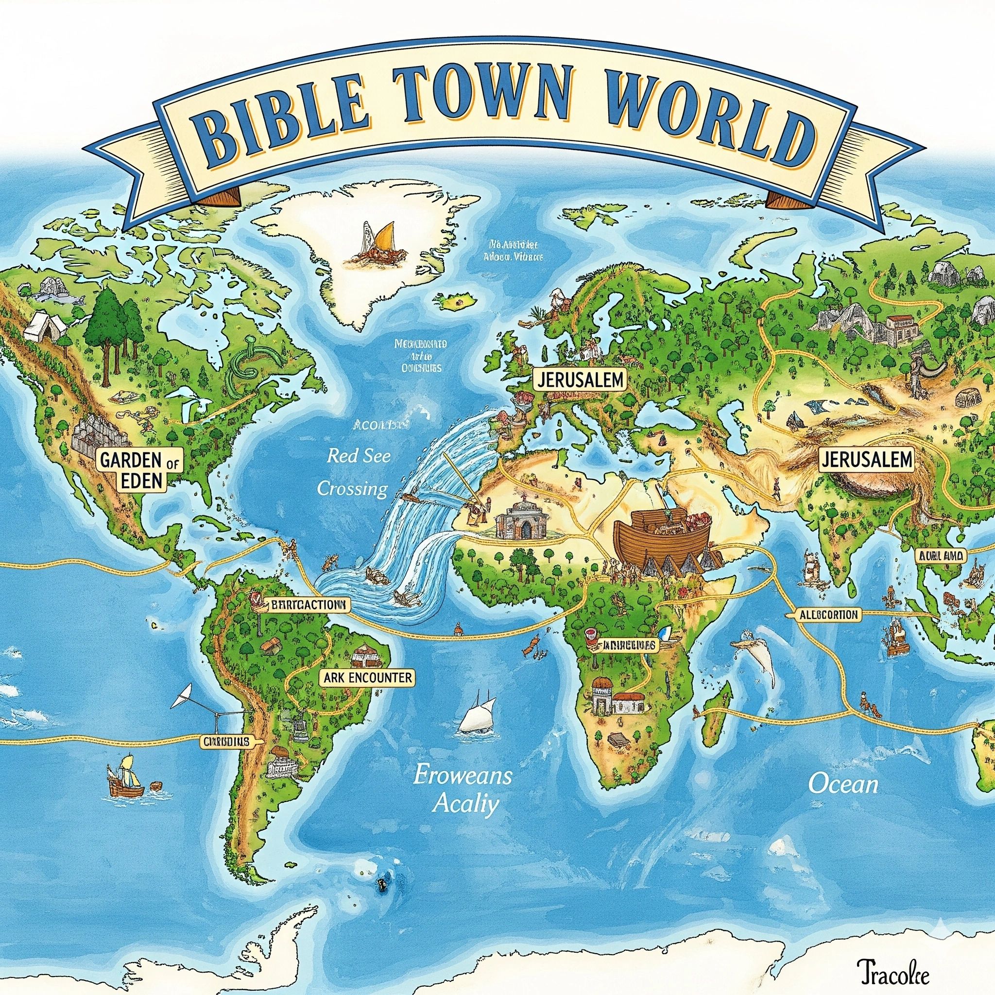 Explore Bible Town World: A Unique Theme Park Experience