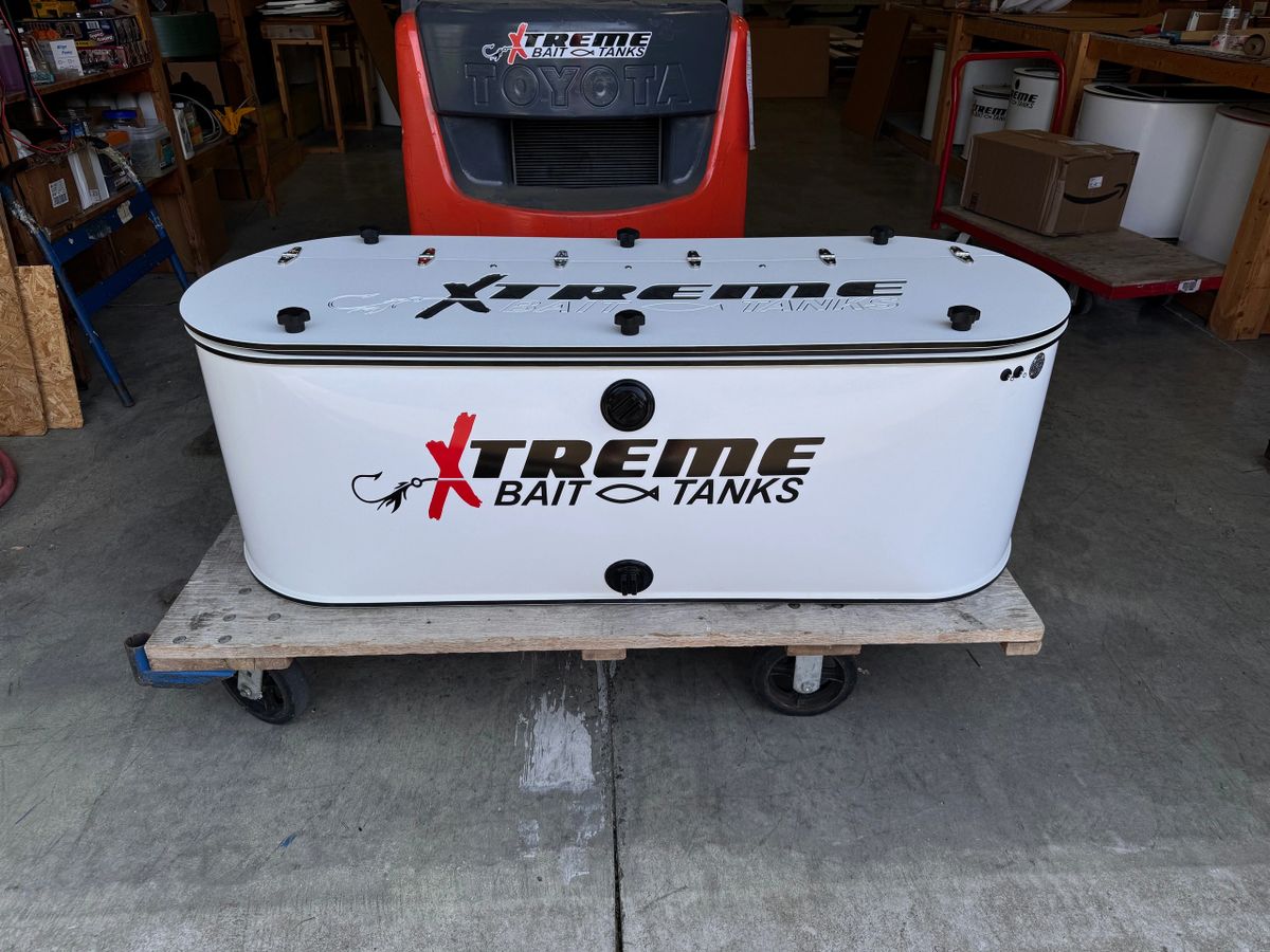 Combo Unit, 5' Bait Tank and/or LiveWell 60"L x 24"W x 18" Tall DUAL ...