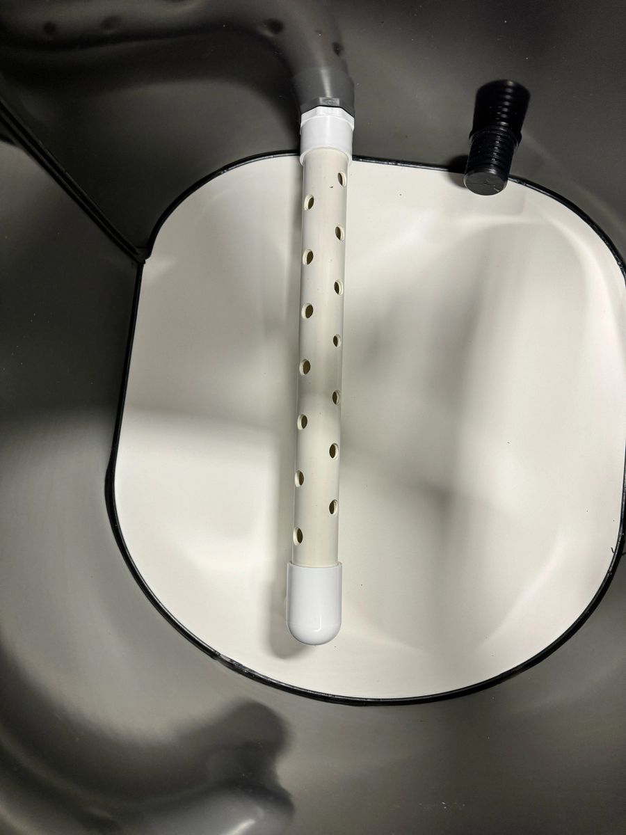 Poop Tube for LARGE gizzard shad