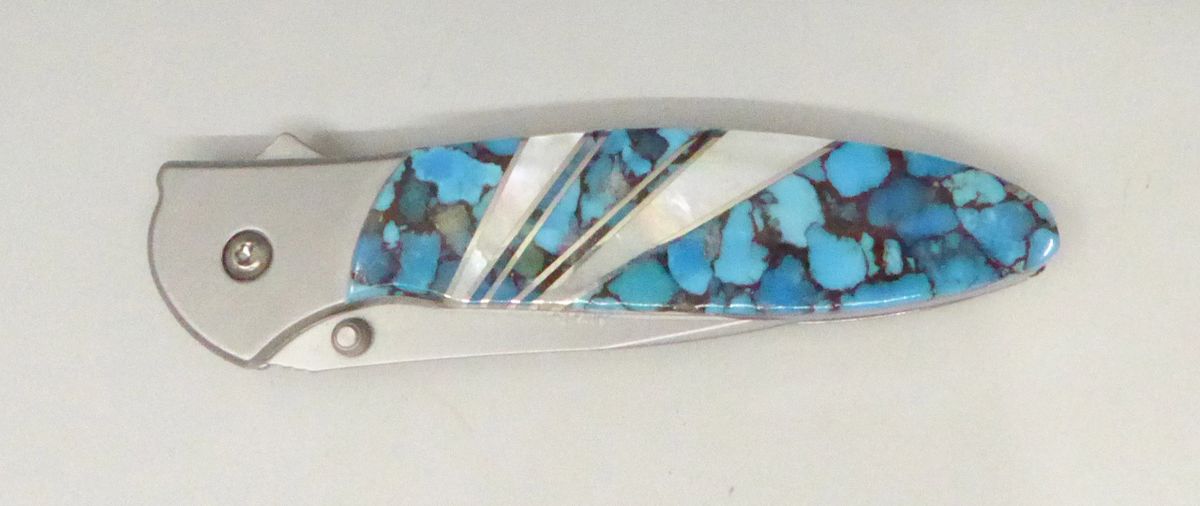 Turquoise Kershaw Chive Knife