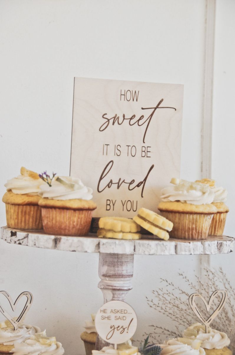 Dessert Table Sign ~ How sweet it is to be loved by you ~ 8x10