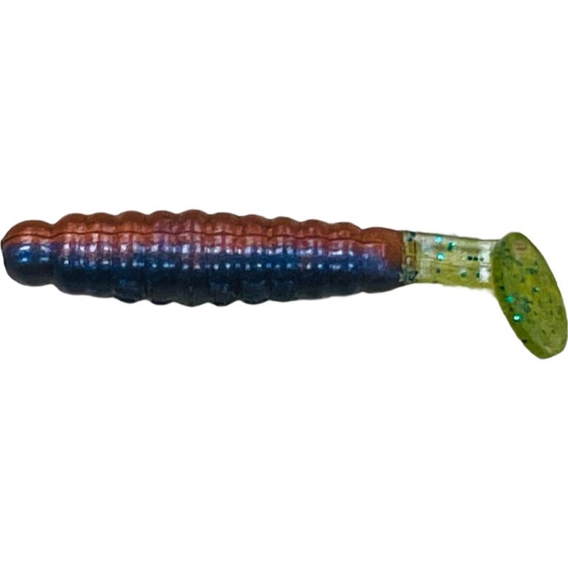 1 1/2" Crappie/Panfish Grub Crawfish CSGFL2210