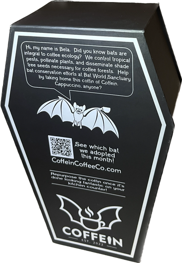 Coffein Coffee Co. - Specialty Coffee Beans, Coffee in a Coffin, Goth