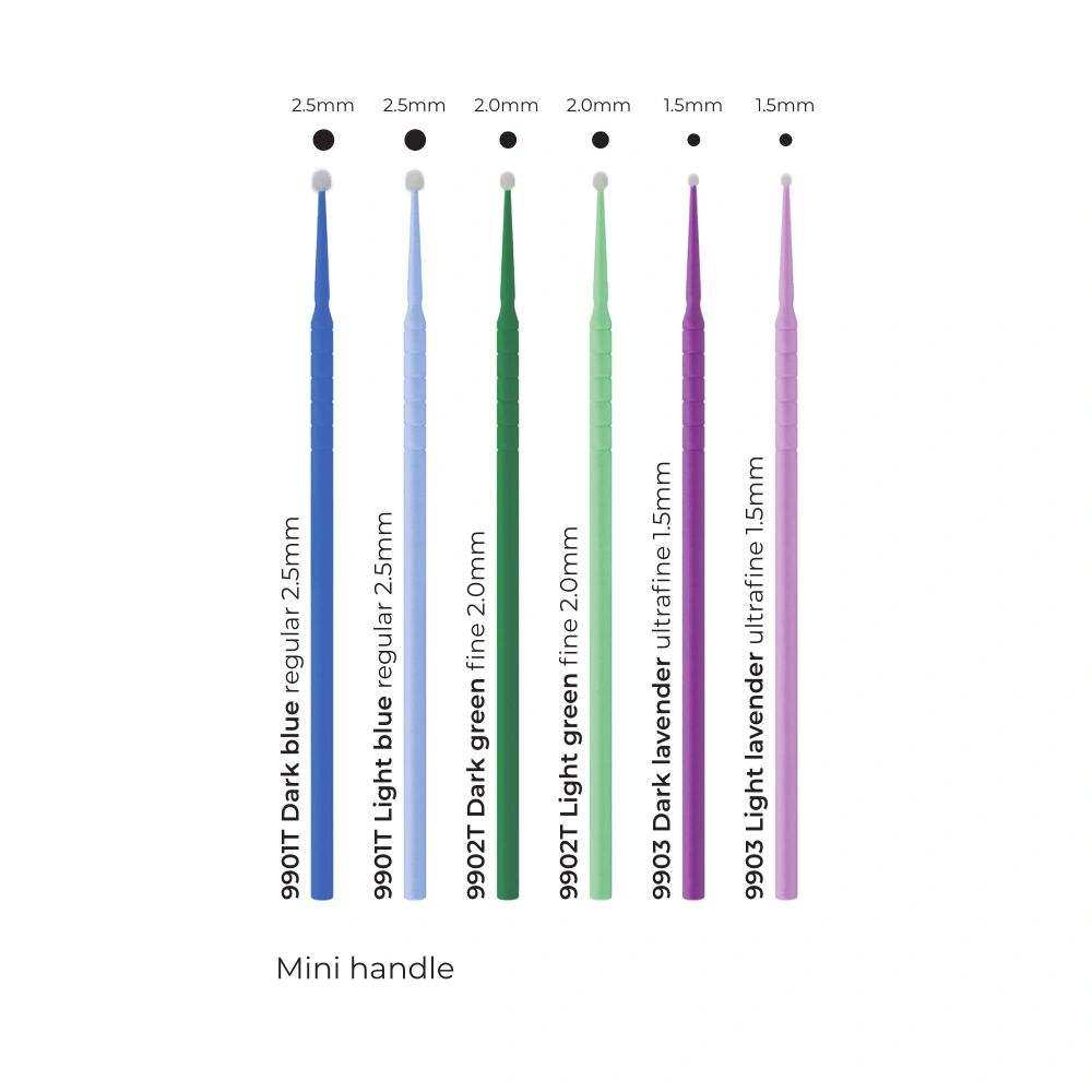 Disposable Micro Applicators (Mini Handles 3.25") - 400 pcs