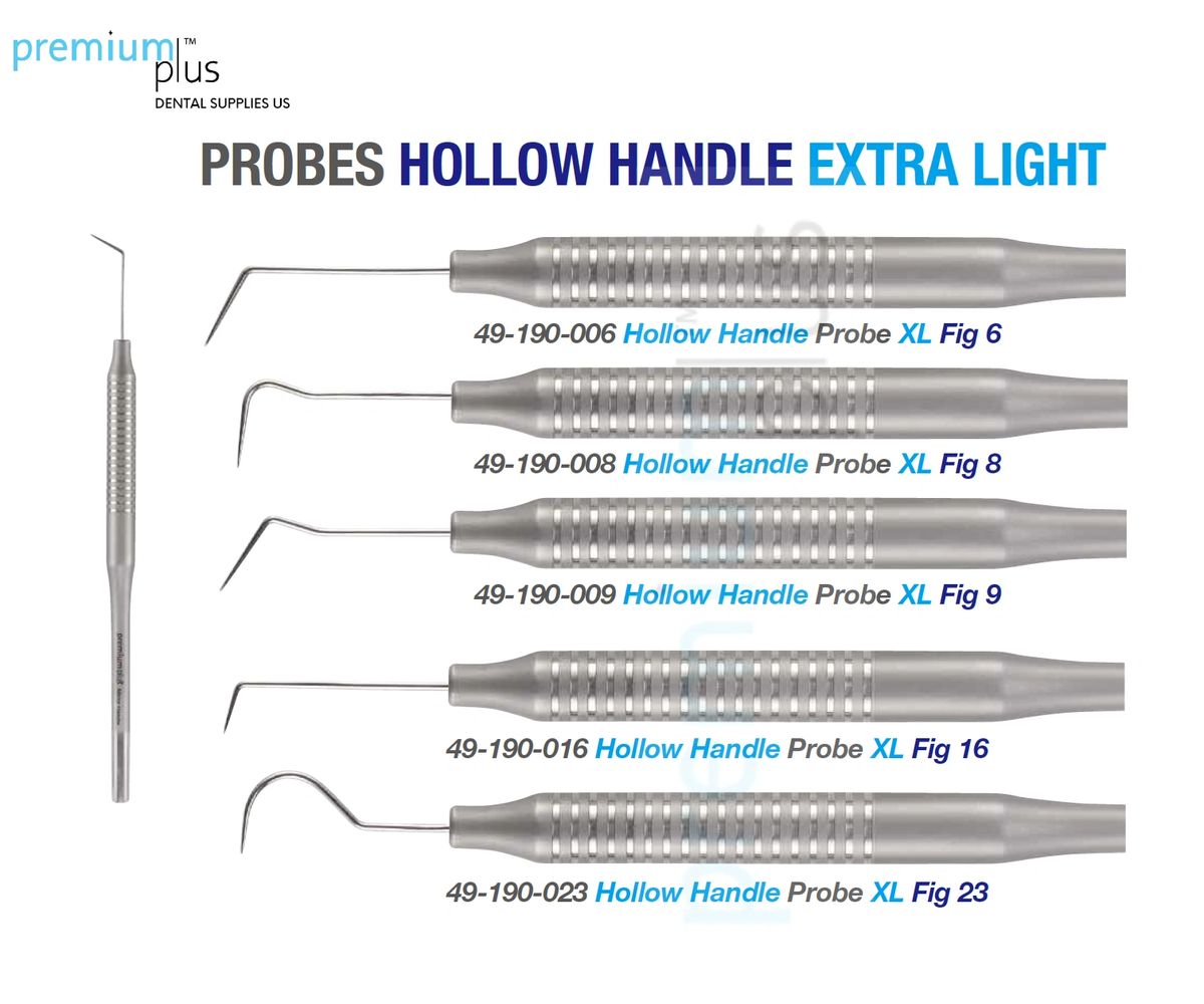 Probes with Hollow Handle (Extra Light)